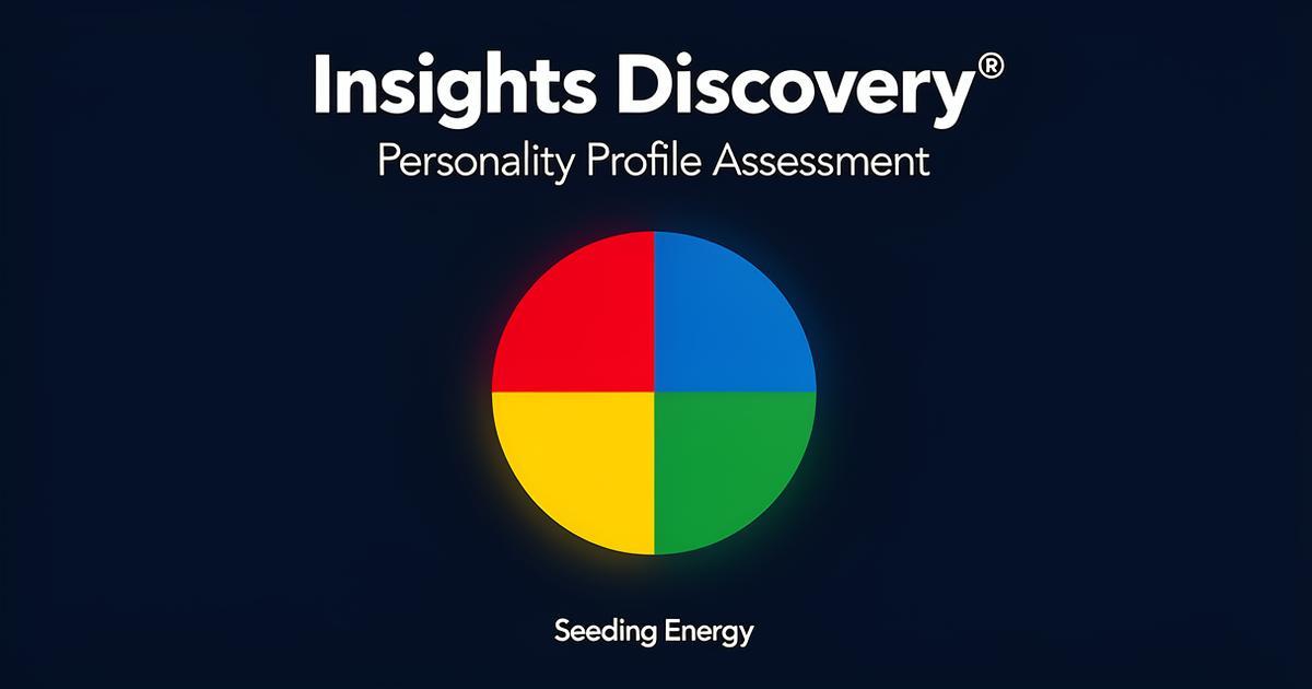 Insights Discovery® Personality Test & Profile Barcelona | SeedingEnergy